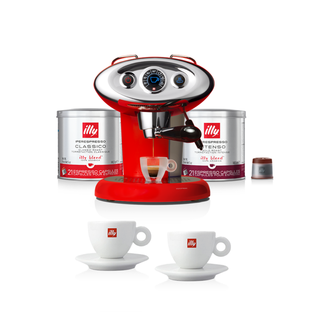 Y3.3 iperEspresso Machine - Red - illy Malaysia