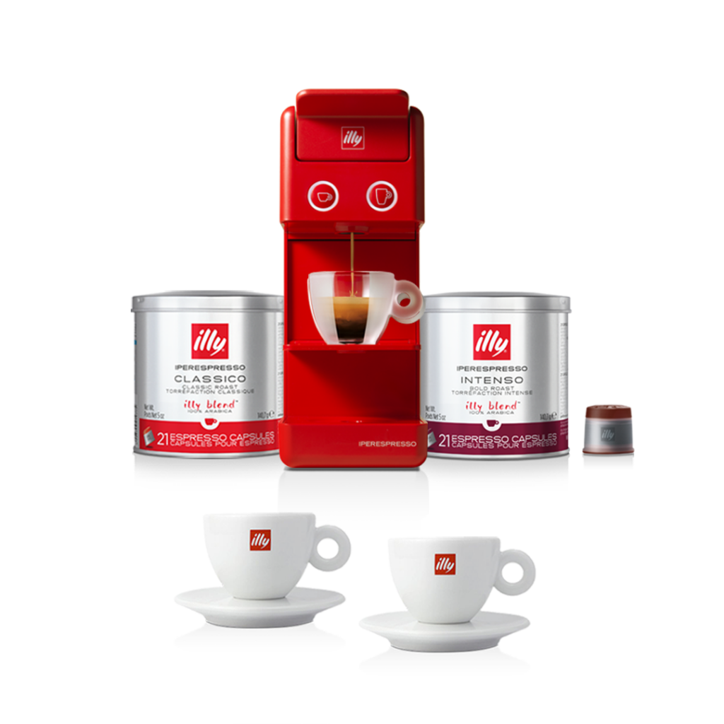 X7.1 iperEspresso Machine - Red - illy Malaysia